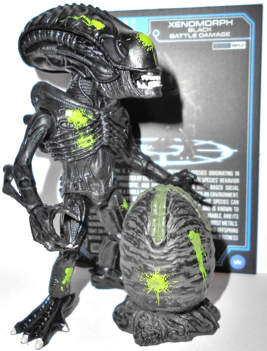 ALIENS Loyal Subjects XENOMORPH Battle Damaged chase action vinyls ...