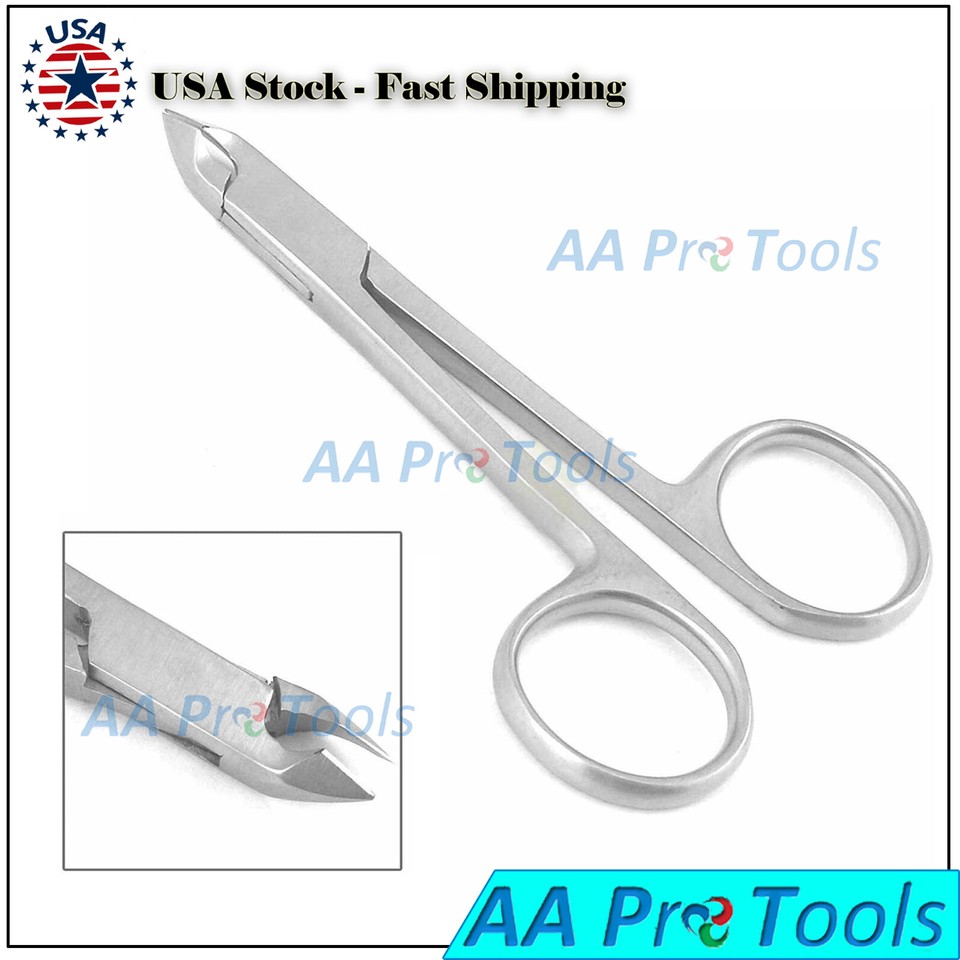 Scissor Nipper NAIL CUTICLE NIPPER PROFESSIONAL STAINLESS STEEL | eBay