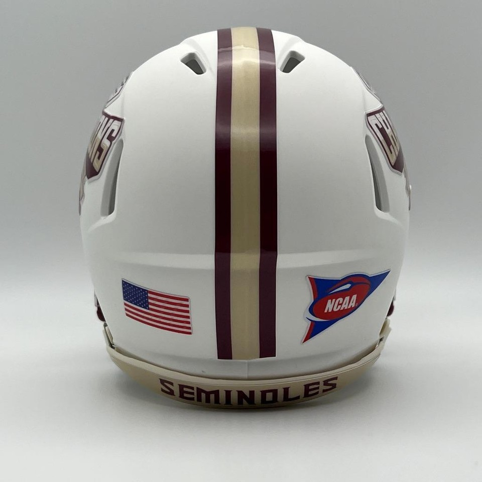 Florida State Seminoles CUSTOM Matte White- ACC 2023 Champs Mini ...