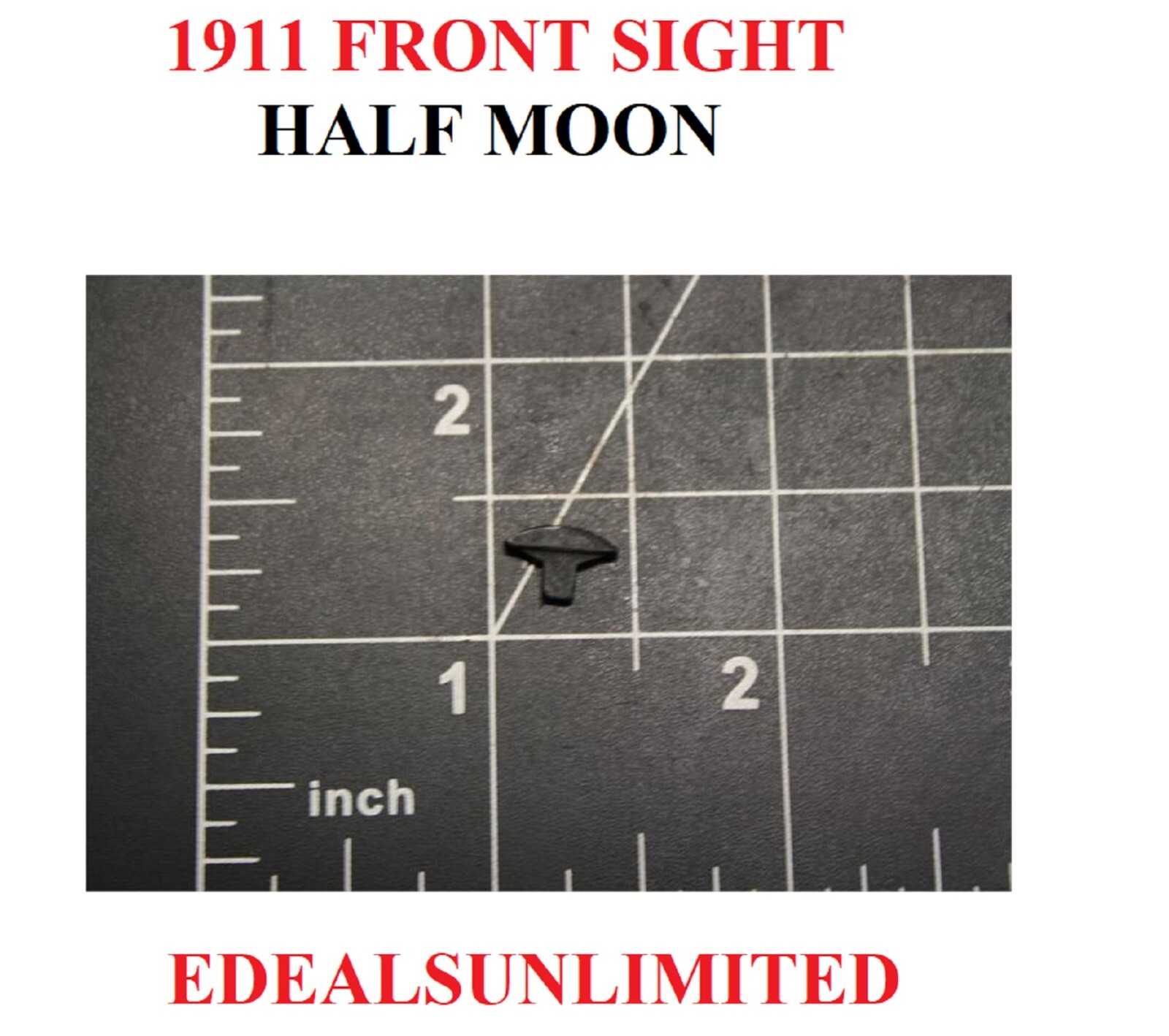 USGI M1911A1 COLT 1911 M1911 1911A1 Front Sight HALF MOON SIGHT STAKE ...