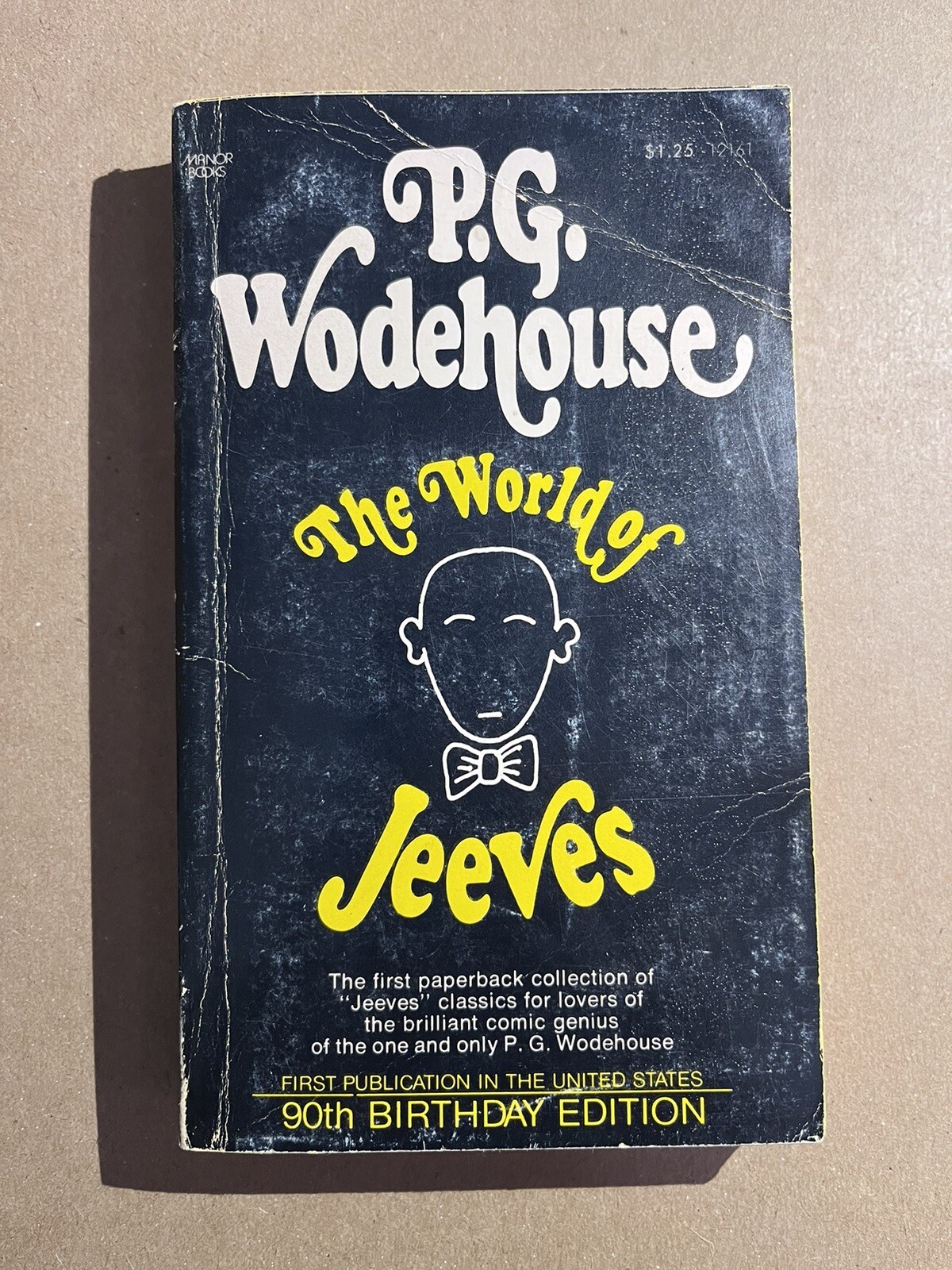 THE WORLD OF JEEVES by P.G. Wodehouse vintage 1973 Manor paperback CLASSIC HUMOR | eBay