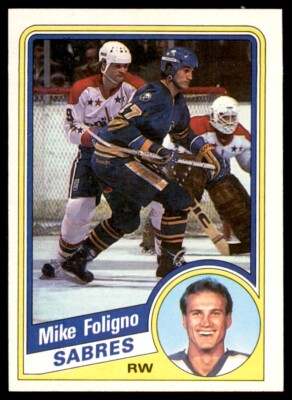 1984-85 Topps #16 Mike Foligno | eBay