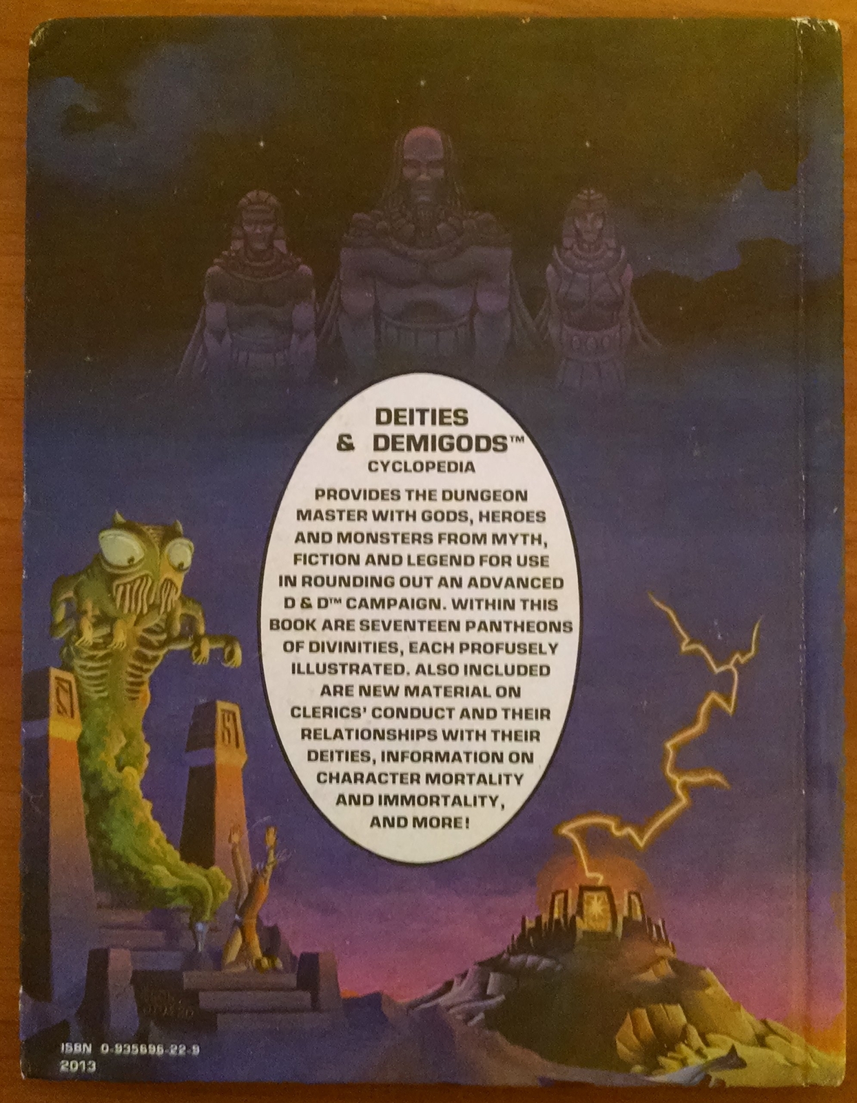 Deities & Demigods (Cyclopedia of Gods and Heroes from Myth and Legend ...