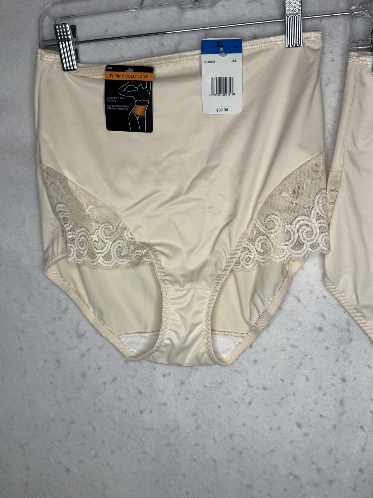 Bali Shapewear Briefs Womens Size XL Beige Tummy Solutions High Waist ...