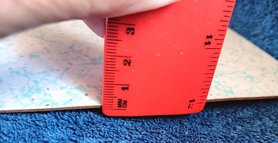 GE Textolite Vtg MCM Laminated Surface Counter Top Kitchen BR RETRO ...