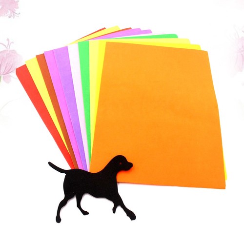 50Pcs 16K Colorful Sheets DIY Sheets Paper Assorted Colours For DIY ...