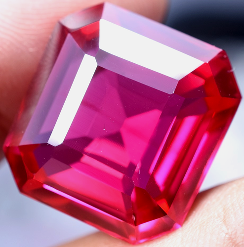 Extremely Rare & Natural 42.90 Ct SUNRISE RUBY GGL Certified Loose ...