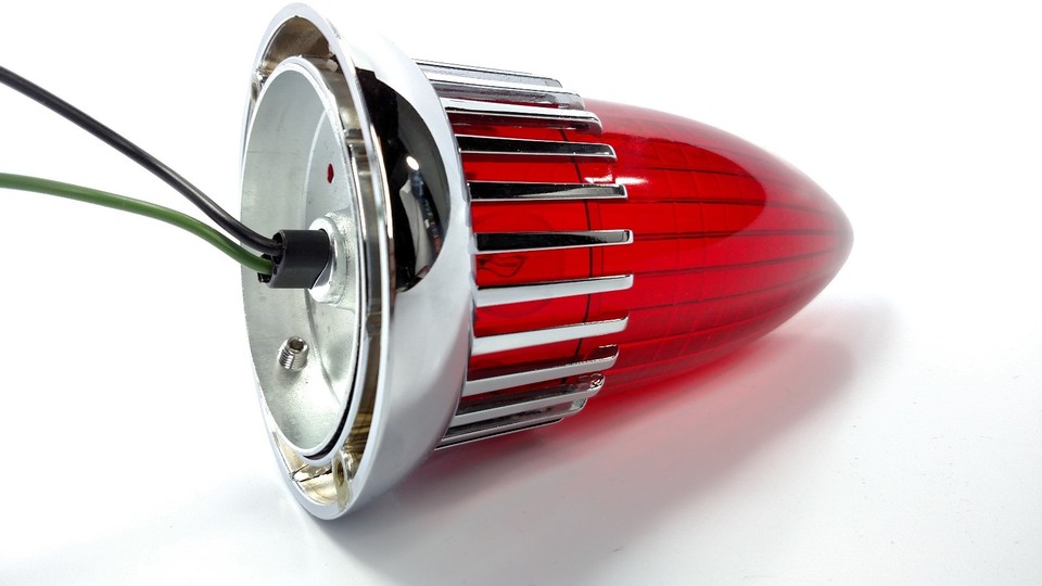 1959 Cadillac Pair (2) Flush Mount Tail Light Lens Bezels Assembly ...