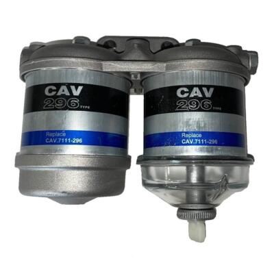 Diesel Fuel Filter Assembly - CAV type Double Filter 1/2" Ports | eBay