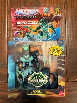 NEW Mattel SNAKE MEN NECRO-CONDA MOTU Masters of the Universe 2023 ...