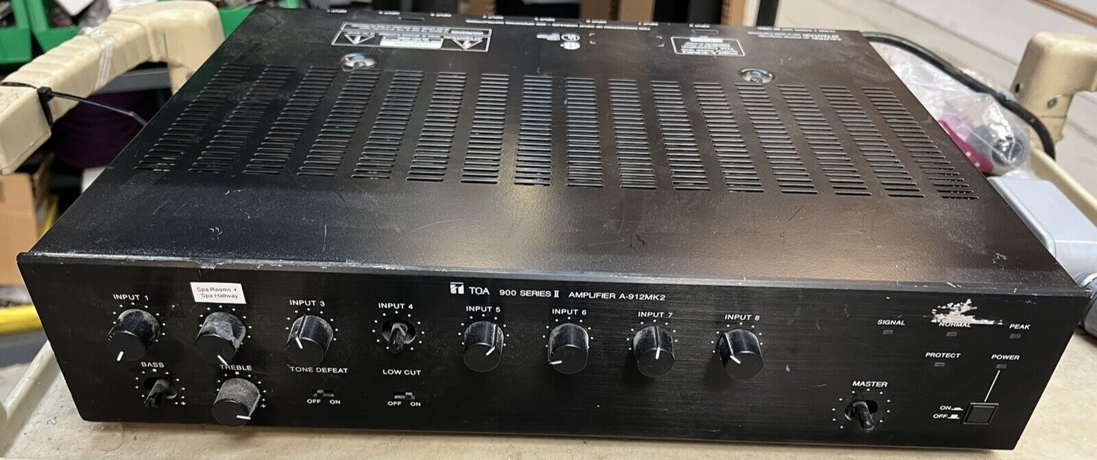 TOA 900 Series II Mixer Preamplifier A-912MK2 8 channel mixer, A912 | eBay