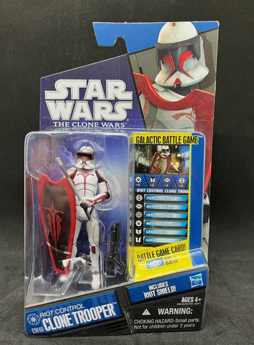 Star Wars Clone Wars Riot Control Clone Trooper CW49 ULTRA RARE | eBay