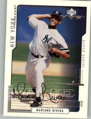 2000 Upper Deck MVP Silver Script #212 Mariano Rivera Yankees | eBay