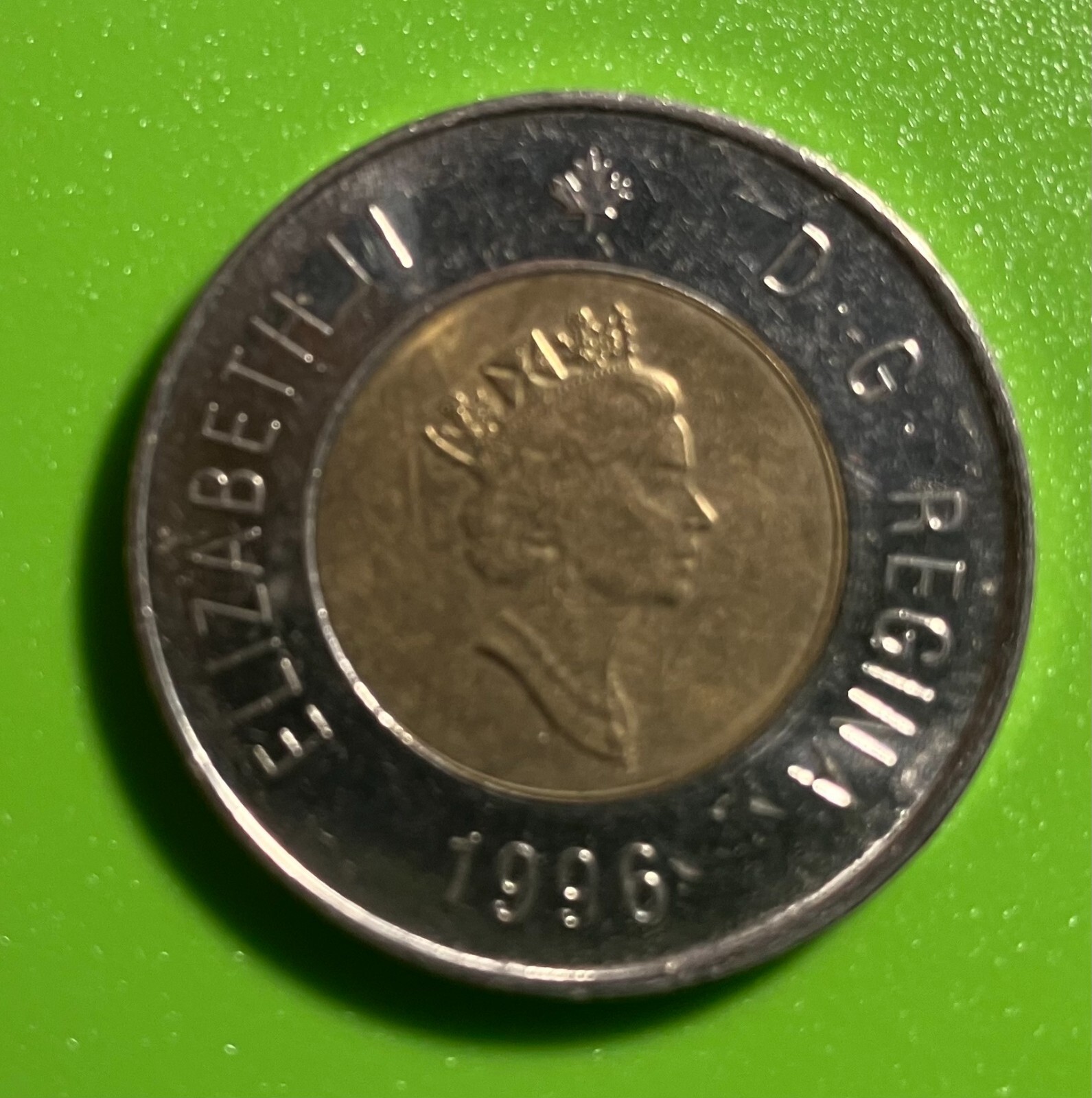 1996 - Queen Elizabeth II Canadian 2 Dollar Coin DG Regina,VG+ | eBay