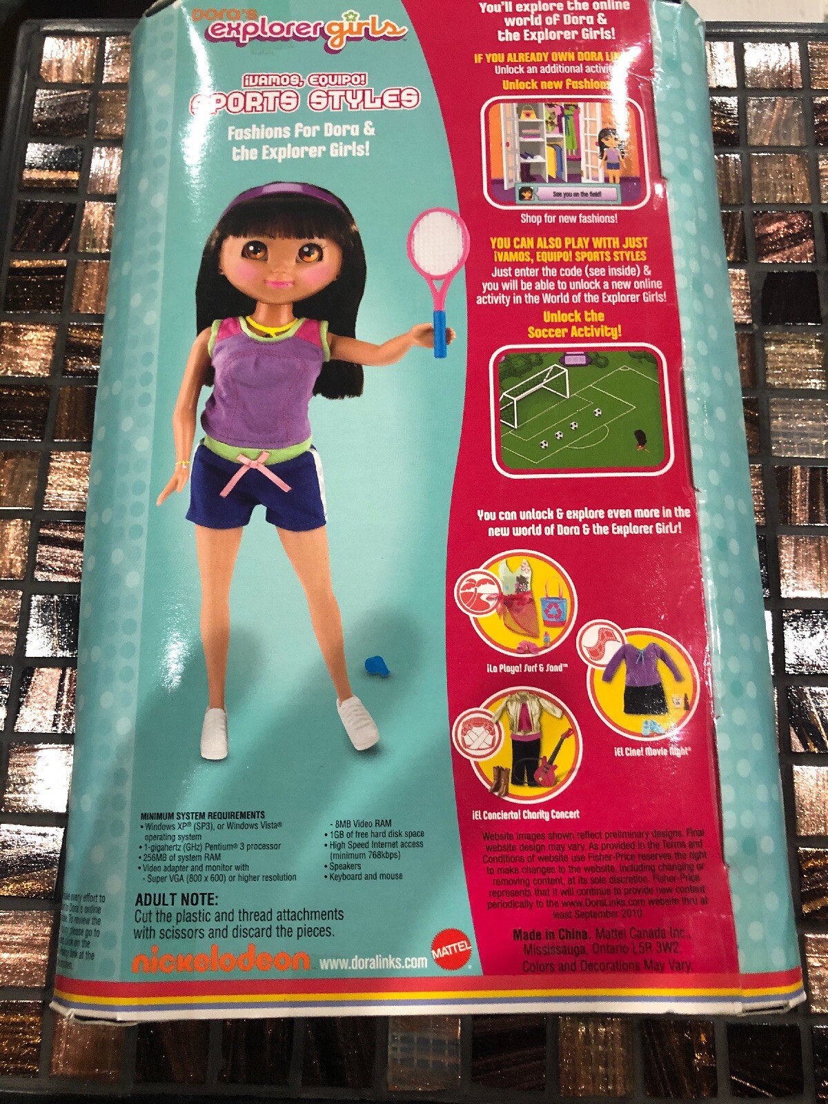 Dora Explorer Girls Sports Styles Ages 5+ | eBay