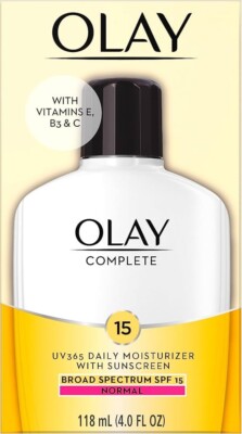 Olay Complete All Day normal Facial Lotion SPF 15 - 4oz Exp 2025 ...