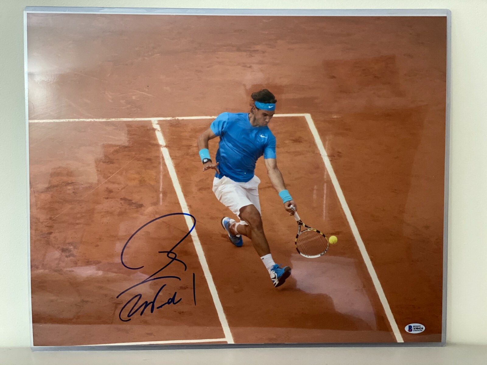 Rafael Nadal Autographed Memorabilia | Signed Photo, Jersey ...