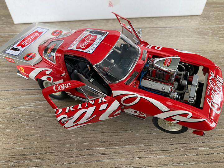 Danbury Mint Coca-Cola 1963 Corvette Pro Mod Die Cast Dragster | eBay
