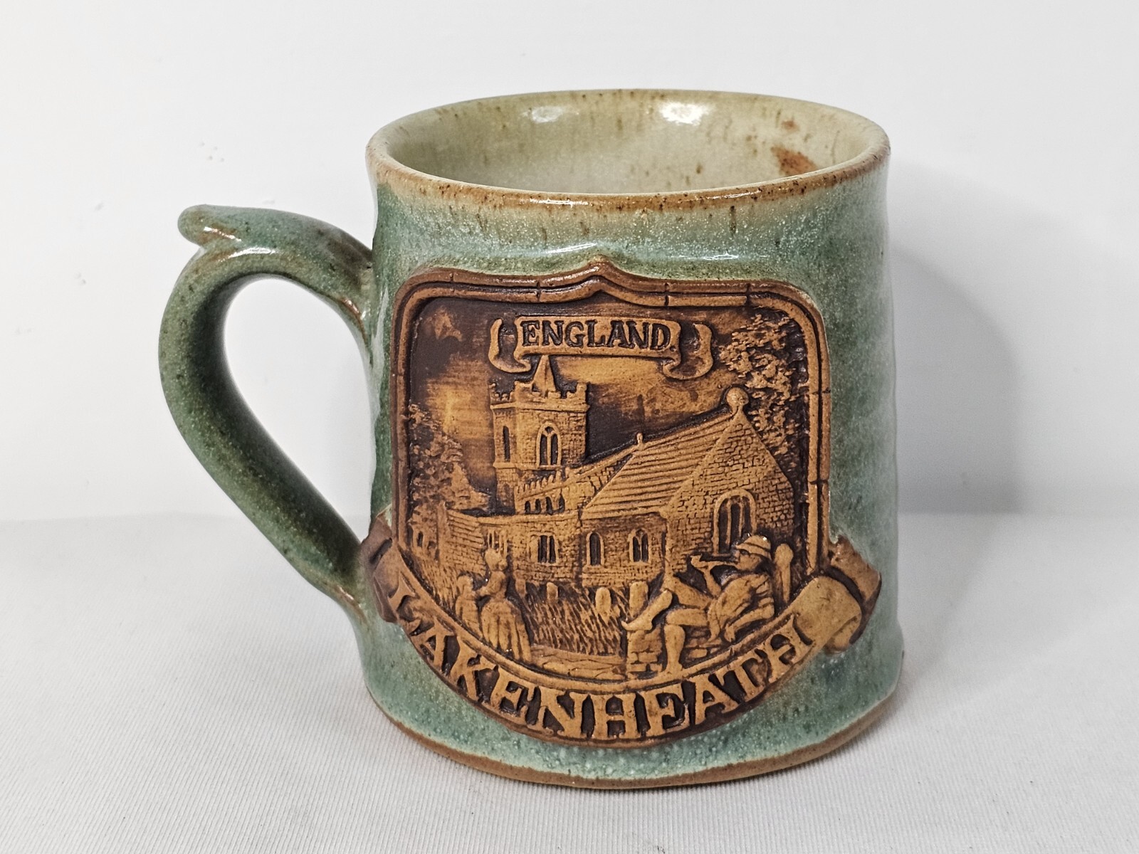 Lakenheath England Mug Stonebridge Pottery Stoneware Cup British 1 Pint ...