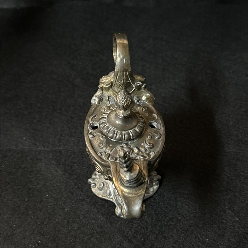 Vintage or Antique Genie Style 6" Aladdin’s Lamp Oil Lamp Lighter Demon ...