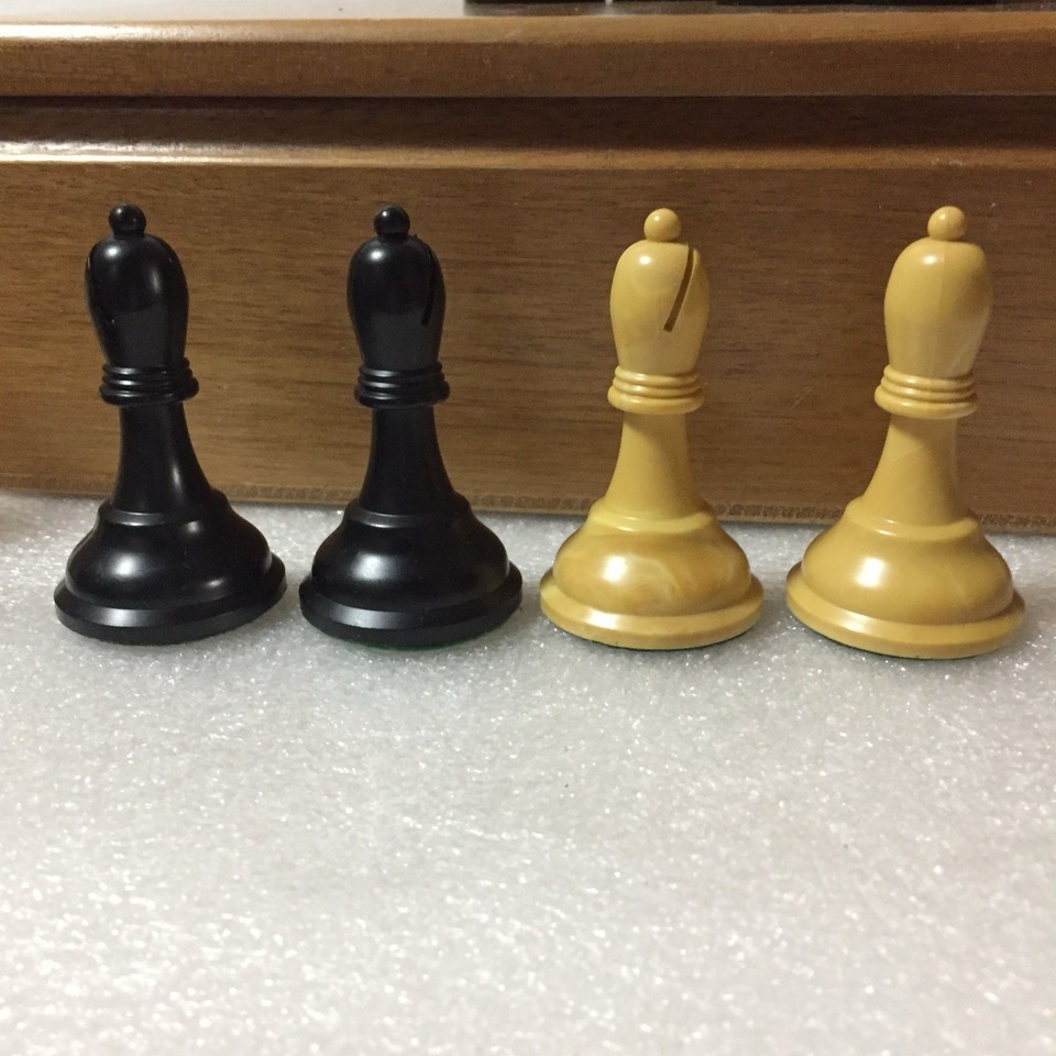 Vintage Drueke 35 Chess Set With Box, 3 5/8” King Christmas Gift 🎁 A2 ...
