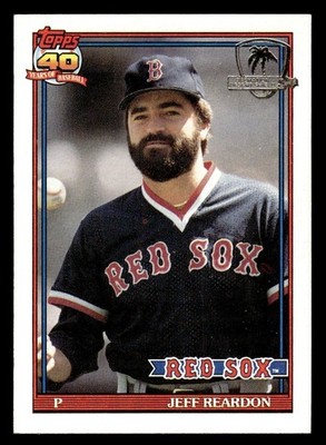 1991 Topps Desert Shield Baseball #605 Jeff Reardon NM *f1 | eBay