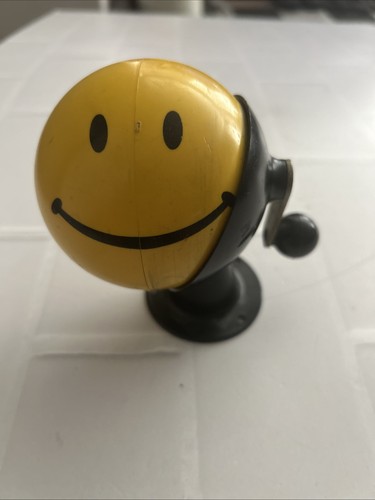 Vtg 1970's Smiley Face Pencil Sharpener by Berol Emoji Yellow | eBay