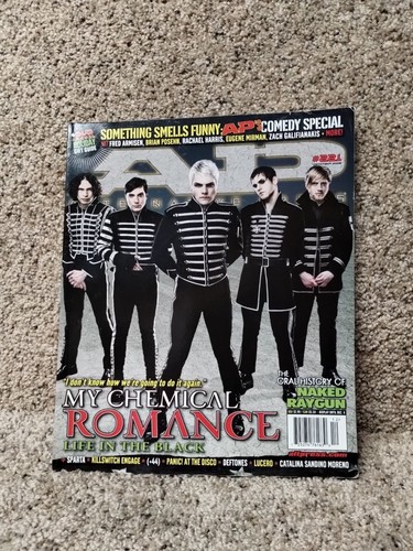 Damaged Cover MY CHEMICAL ROMANCE ALTERNATIVE PRESS MAGAZINE #221 ...