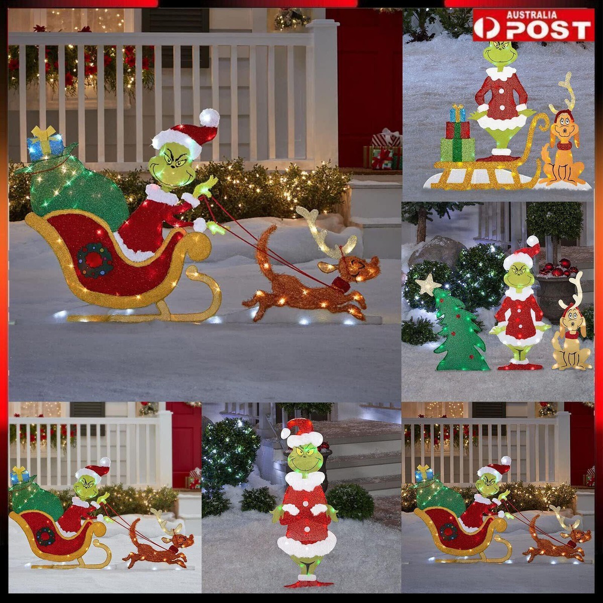 Grinch Outdoor Christmas Lights Christmas Lights: How The Grinch Stole