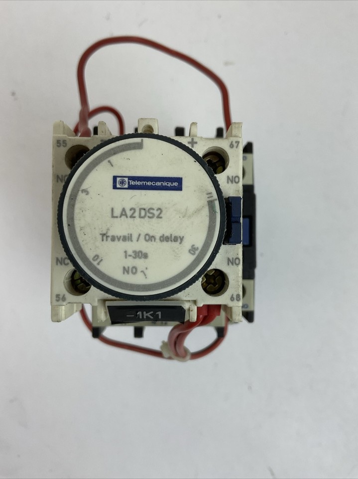 TELEMACANIQUE LC1D3210 CONTACTOR 24V 50/60HZ COIL LA2DS2 CONTACT BLOCK ...