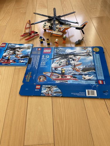 LEGO City Coast Guard Helicopter (60013). Complete 673419191197| eBay