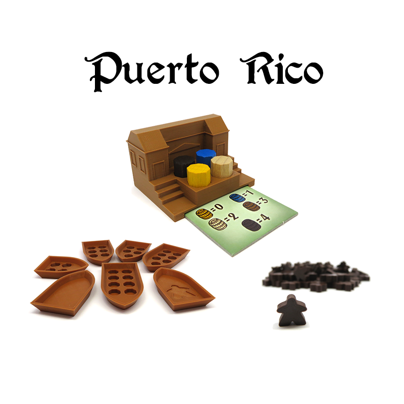 PUERTO RICO FULL UPGRADE PACK x109 pieces expansion deluxe Exclusive ...