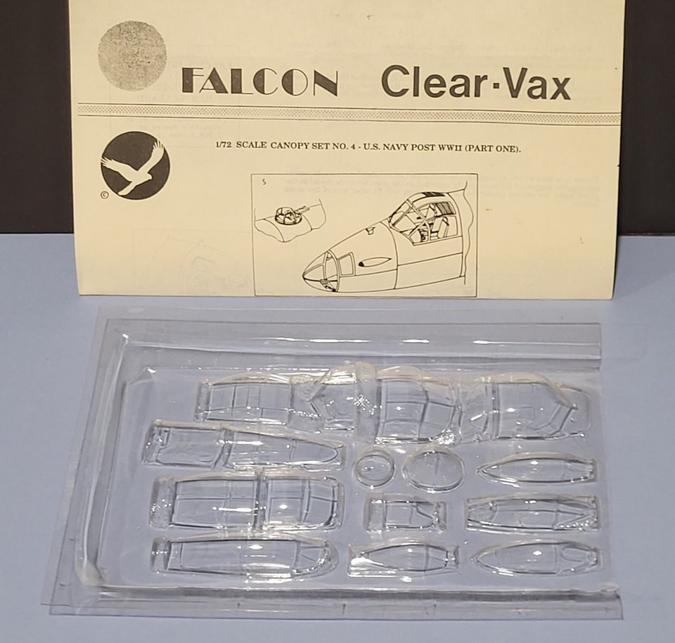 Falcon Clear-Vax Canopies No. 4 | eBay