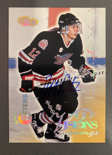 GEOFF PETERS 1996 CLASSIC VISIONS SIGNINGS 8/390 | eBay