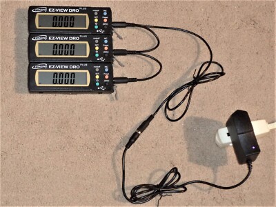 Power Adapter For iGaging DRO EZ View & Absolute Plus up to 3 Displays ...