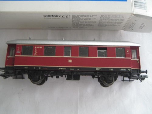 Marklin H0 43351 DB 1st & 2nd Class Passenger Car in original box LNIB ...