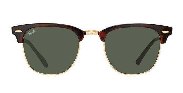 NEW RAY-BAN Men's Clubmaster Classic G15 Lens Sunglasses RB3016 W0366 ...