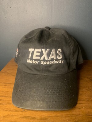 Vintage Texas Motor Speedway Cotton Adult Black Baseball Cap Hat Hook ...