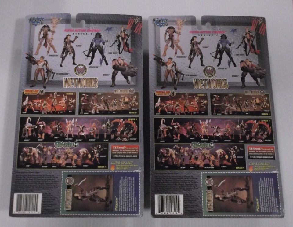 Spawn McFarlane Toys Whilce Portacio's WetWorks Series 2 1996 Lot of 2 ...