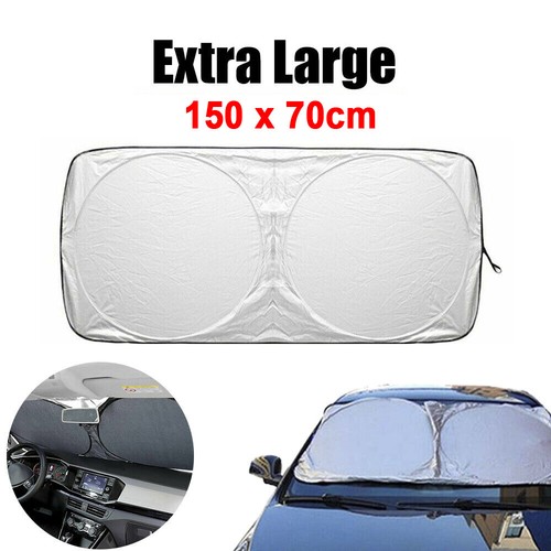Foldable Large Sun Shade Car SunShade Truck Van Windshield Visor Sun ...