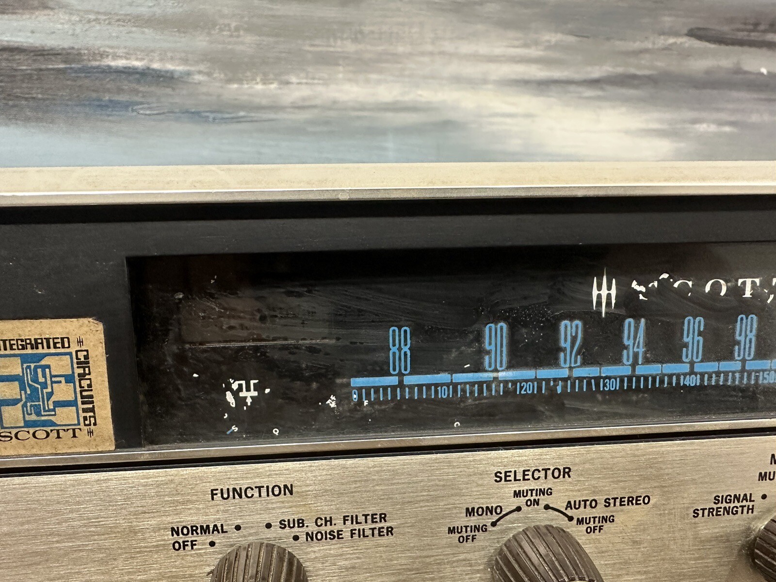 Scott 312-c Vintage FM Stereo Tuner Works But Need Service Due Age | eBay