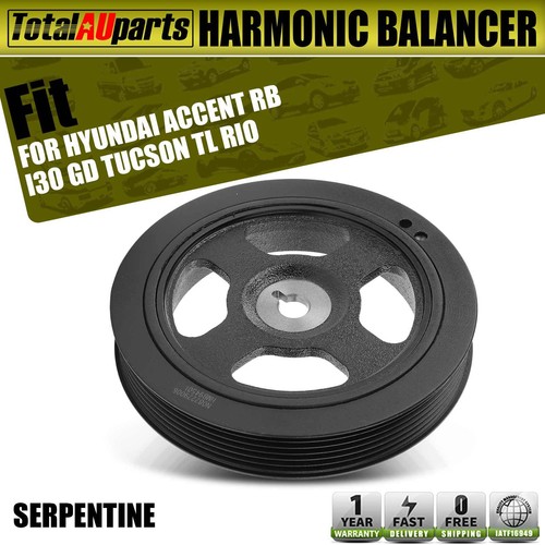 Harmonic Balancer for Kia Rio UB Pro Cee'd JD Hyundai Accent RB Tucson ...