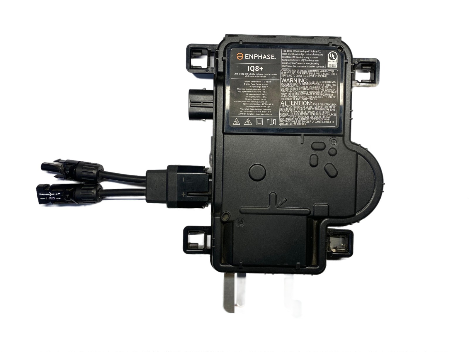 Enphase IQ8+ micro inverter with adapter MC4 Solar panel (IQ Cable DC ...