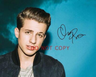 Charlie Puth singer SIGNED reprint 8x10 Photo Autographed RP #3 | eBay