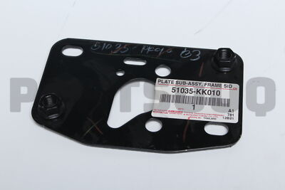 51035KK010 Genuine Toyota PLATE SUB-ASSY 51035-KK010 | eBay