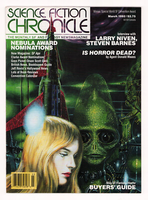 Science Fiction Chronicle LARRY NIVEN, STEVEN BARNES, HORROR, March ...