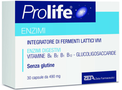 ProLife Enzimi Zeta Pharmaceuticals 30 Gélules | eBay