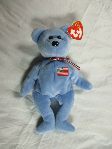 TY Beanie Baby America the Bear Plush - 2001 | eBay
