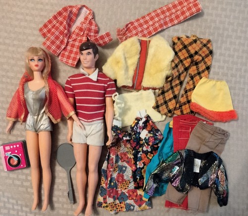 Living Barbie Free Moving Ken Doll Lot 1970's Mattel | eBay