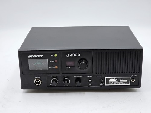 Stabo XF 4000 CB Radio - Working, Cosmetic Wear, No Box | eBay UK